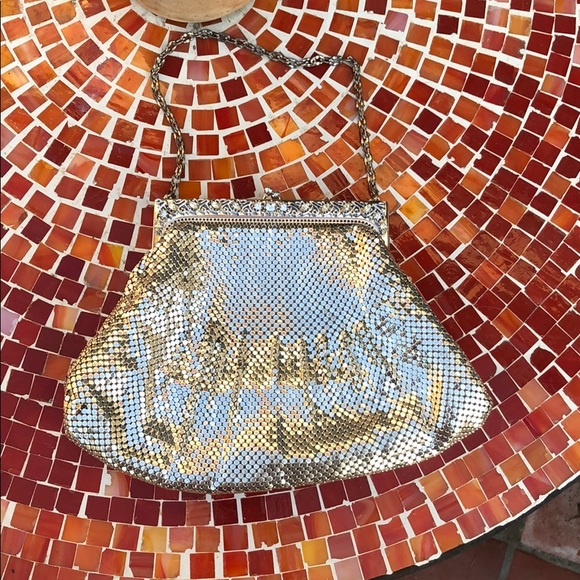 Whiting & Davis | Bags | Vintage Whiting And Davis Silver Mesh Bag ...